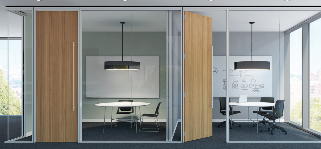 Haworth Enclose Frameless Glass | Products | Inspiring Workspaces by BOS