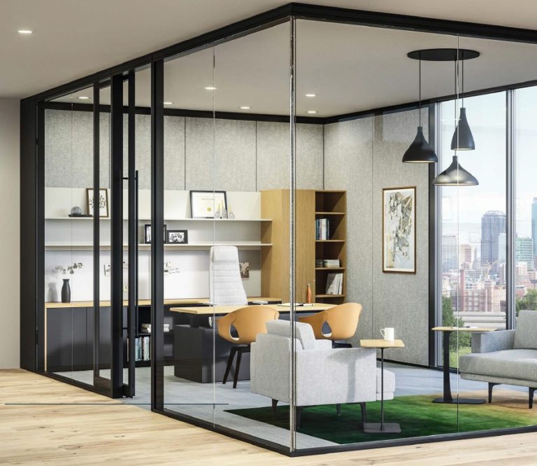 Haworth Enclose Frameless Glass | Products | Inspiring Workspaces by BOS