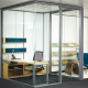 Haworth Enclose Frameless Glass | Products | Inspiring Workspaces by BOS