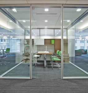 Haworth Enclose Frameless Glass | Products | Inspiring Workspaces by BOS