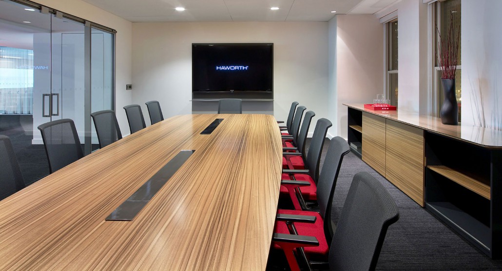 Haworth Executive Wood Conference | Inspiring Workspaces by BOS