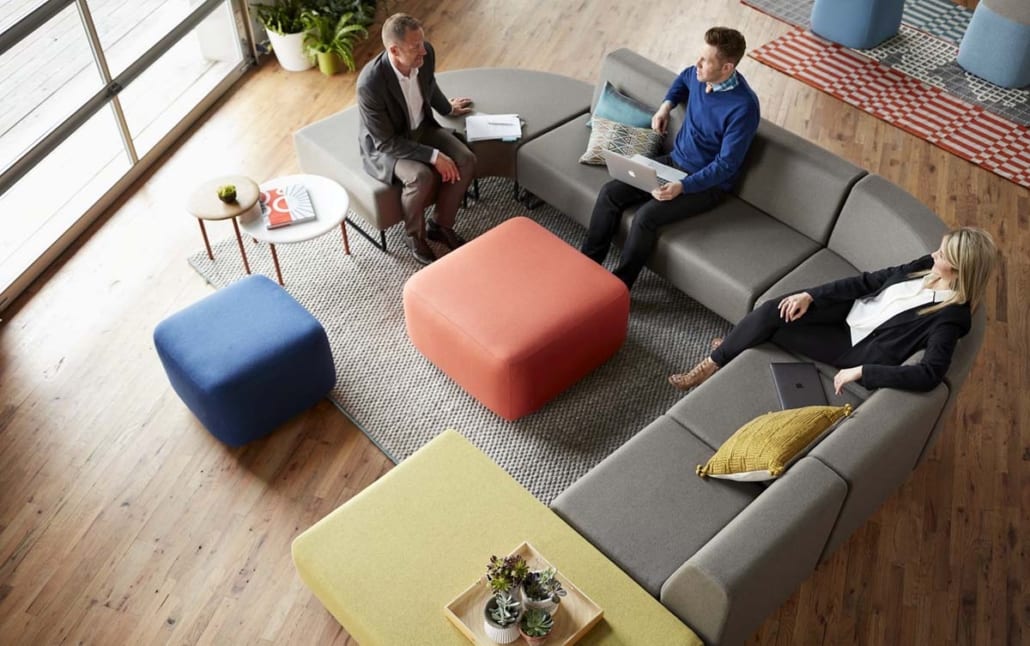 Lobby & Reception | Inspiring Workspaces by BOS