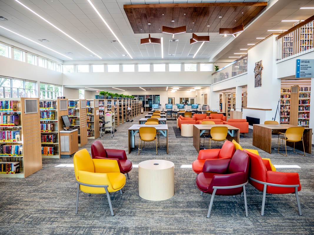 St. Charles Library | BOS Showcase | Inspiring Workspaces by BOS