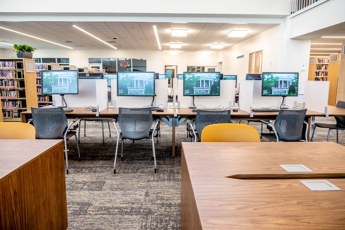 St. Charles Library | BOS Showcase | Inspiring Workspaces by BOS