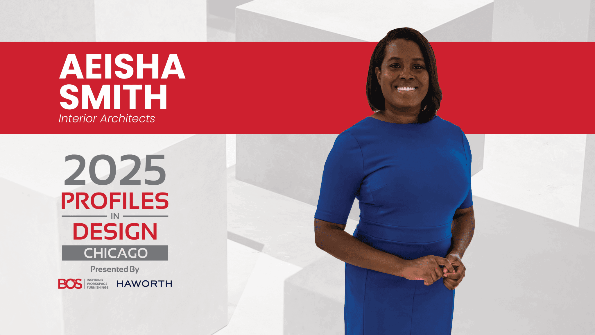 Aeisha Smith | 2023 Profiles in Design | Inspiring Workspaces by BOS